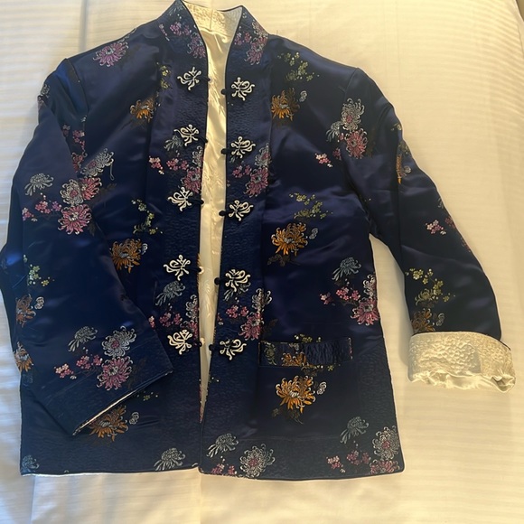 Jackets & Coats | Vintage Reversible Quilted Asian Coat | Poshmark